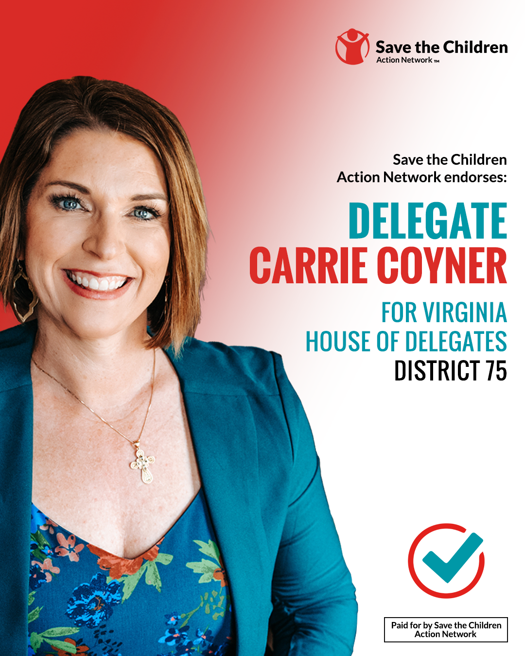Vote Carrie Coyner for House of Delegates District 75